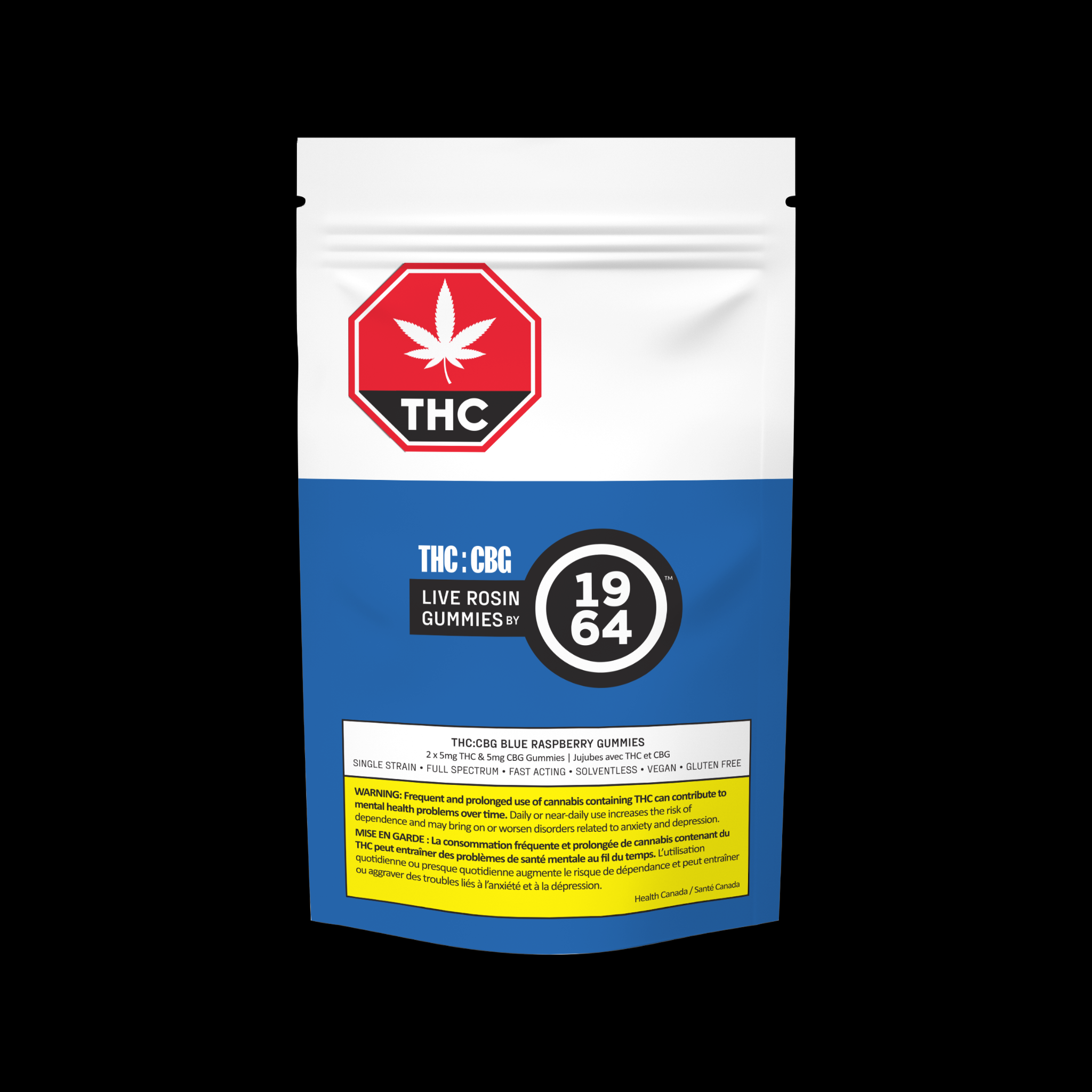 CBG:THC BLUE RASPBERRY – 1964 Supply Co.